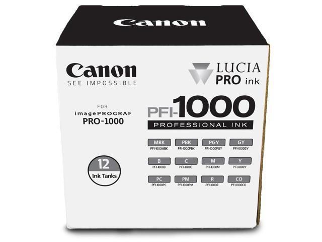 Click here for Canon PFI-1000 12 Ink LUCIA PRO Pack for imagePROG... prices