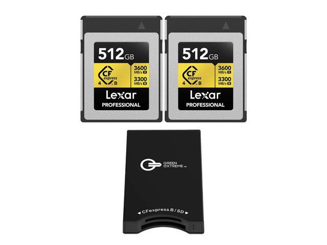 Click here for Lexar Gold Series Professional 512GB CFexpress Typ... prices