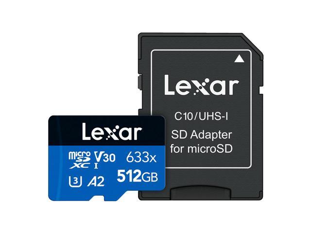 Click here for Lexar High-Performance 633x 512GB microSDXC Flash... prices