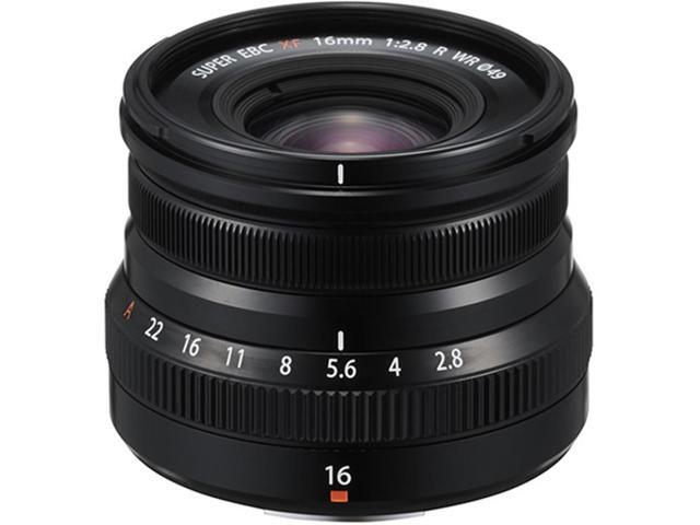 Fujifilm Xf 16mm f/2.8 R Wr Lens  Black - Black