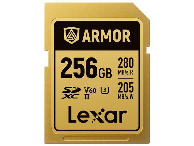 Click here for Lexar Professional ARMOR GOLD 256GB UHS-II V60 SDX... prices