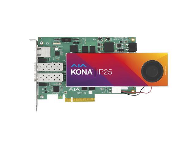 Click here for AJA KONA IP25 SDI to SMPTE ST 2110 IP Converter prices