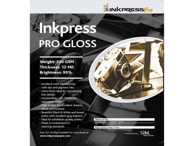 Click here for Inkpress Glossy InkJet Printer Paper  330 gsm  12... prices