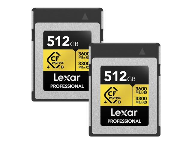 Click here for Lexar GOLD Series Professional 512GB CFexpress 4.0... prices