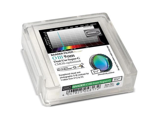 Click here for Baader Planetarium O-III 2 9nm Super-G CMOS Filter prices