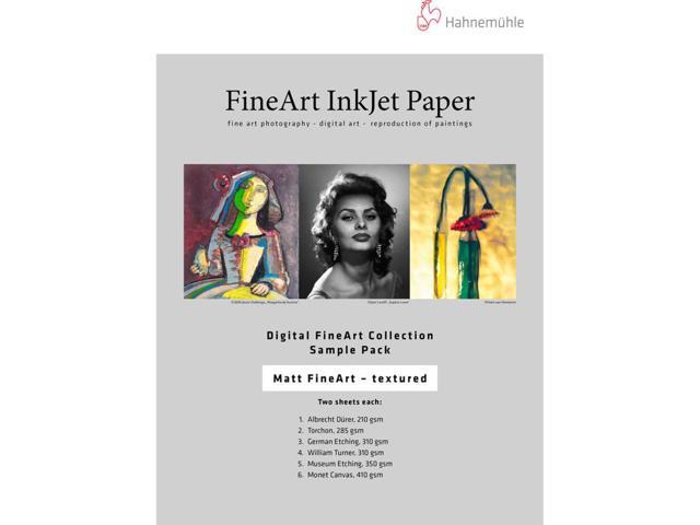 Click here for Hahnemuhle Matte FineArt Textured Paper Sample Pac... prices