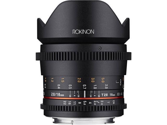 Click here for Rokinon 16mm T2.6 Cine DS Lens for Sony E prices