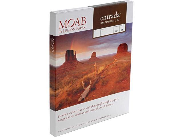 Click here for Moab Entrada Rag Fine Art 2-Side Natural Matte Ink... prices