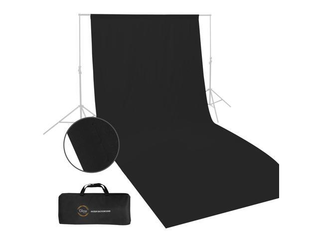 Click here for Glow Glow Muslin Backdrop - 10x20 (Black) prices