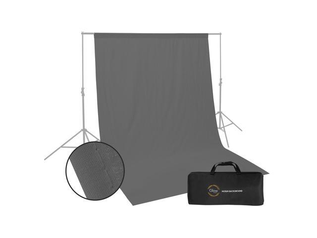Click here for Glow Glow Muslin Backdrop - 6 x 9 (Grey) prices