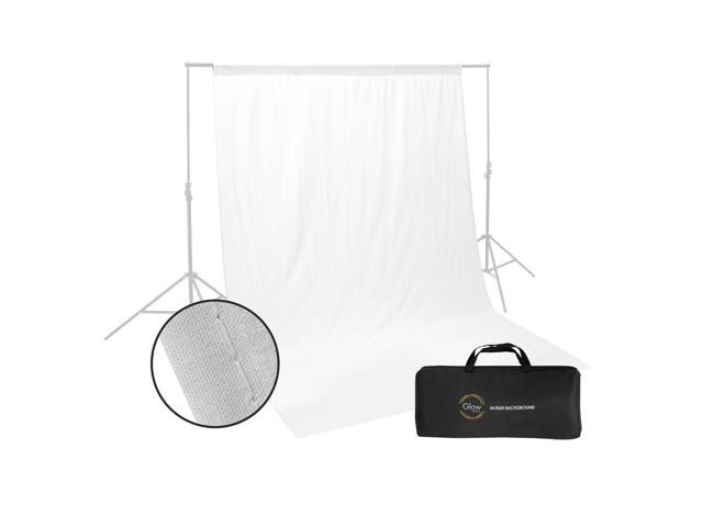 Click here for Glow Glow Muslin Backdrop - 6 x 9 (White) prices