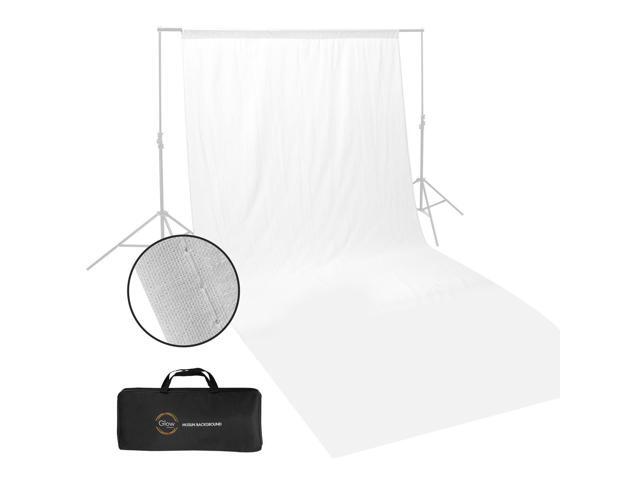 Click here for Glow Muslin Backdrop - 10x20 (White) prices