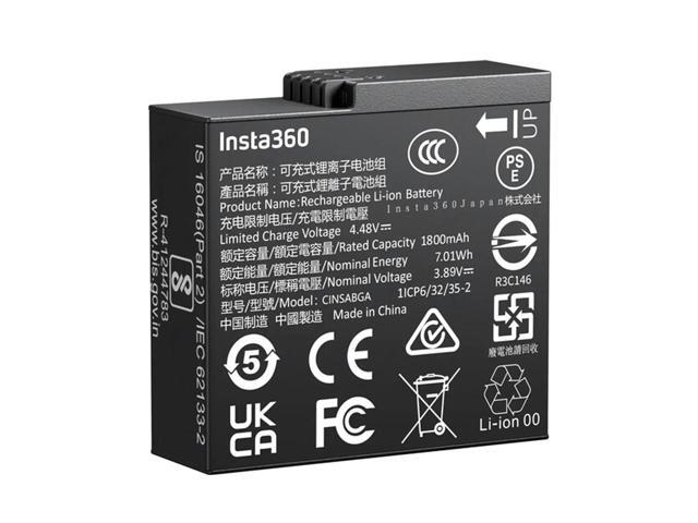 Click here for Insta360 7.01Wh 4.48V 1800mAh Rechargeable Battery... prices