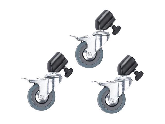 Click here for Flashpoint Locking Caster Set for Light Stands w 2... prices