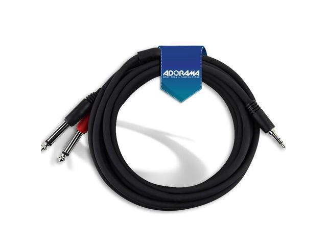 Click here for Pig Hog 10 3.5mm Stereo to Dual 1/4 Mono (Male) Br... prices