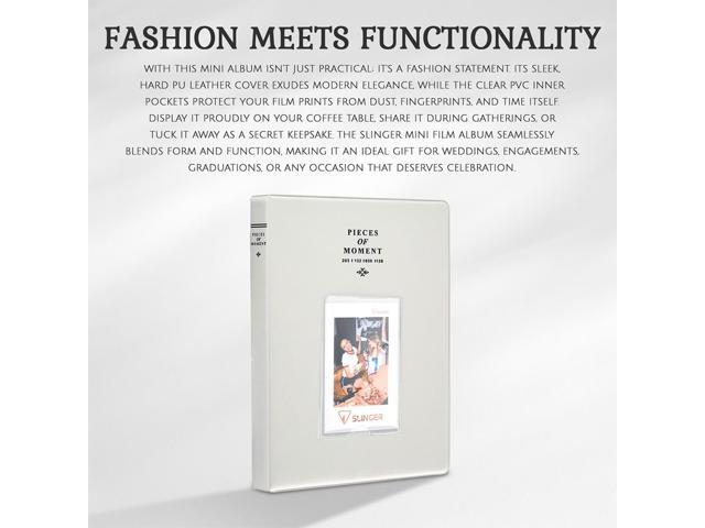 Click here for Slinger Photo Album for Instax Mini Film  Smoky Wh... prices