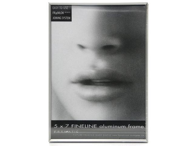 Click here for Framatic 5 x 7 Fineline Silver Aluminum Frame (4 P... prices