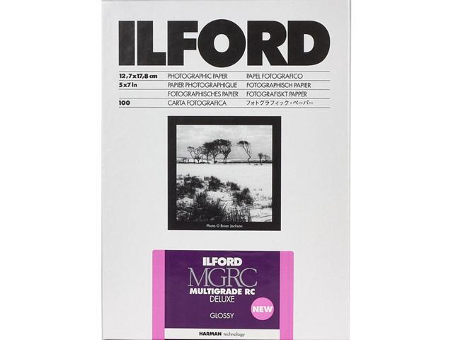 Click here for Ilford 1179848 5x7 RC Deluxe Glossy Paper 100shts prices