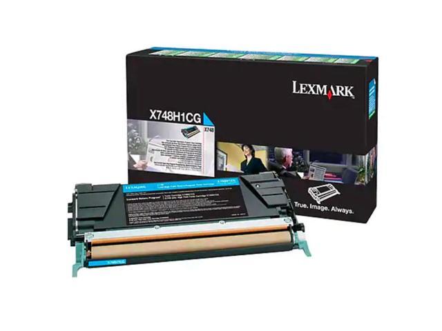 Click here for Lexmark X748H1CG Lexmark Toner Cartridge - Cyan -... prices