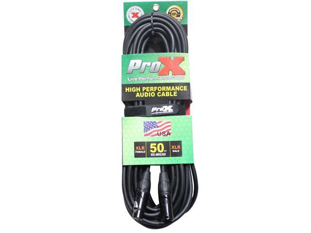 Click here for ProX XC-MIC50 50 XLR-F to XLR-M Balanced High Perf... prices