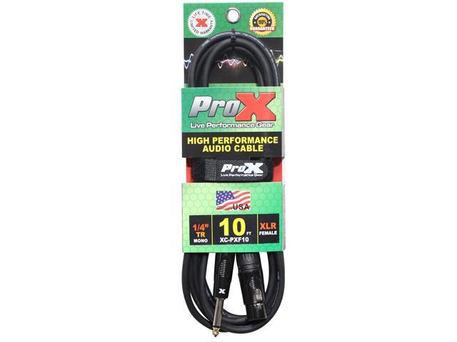 Click here for ProX XC-PXF10 10 1/4 TS-M to XLR-F Unbalanced High... prices