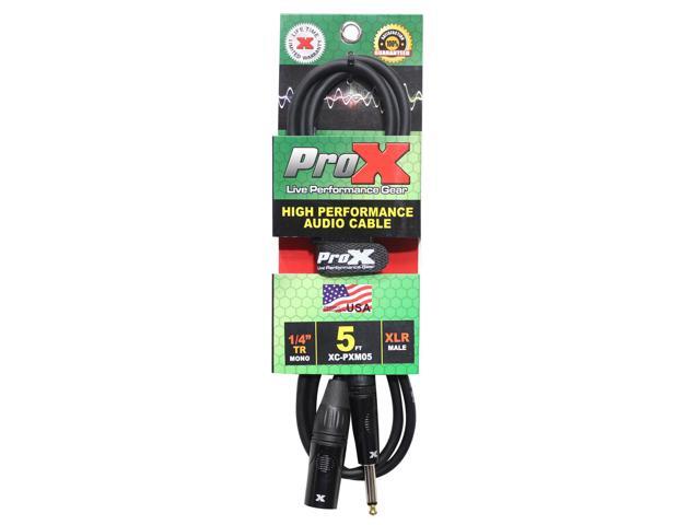 Click here for ProX XC-PXM05 5 1/4 TS-M to XLR-M Unbalanced High... prices