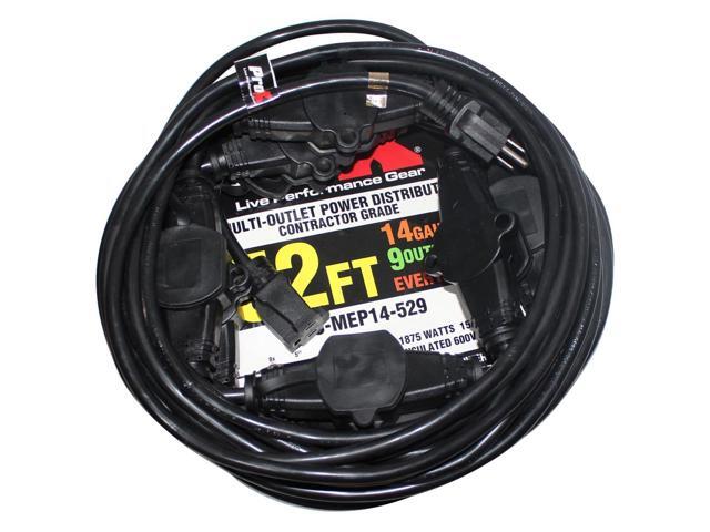 Click here for ProX XC-MEP14-529 52 125V Male to 9 Socket 125V Fe... prices