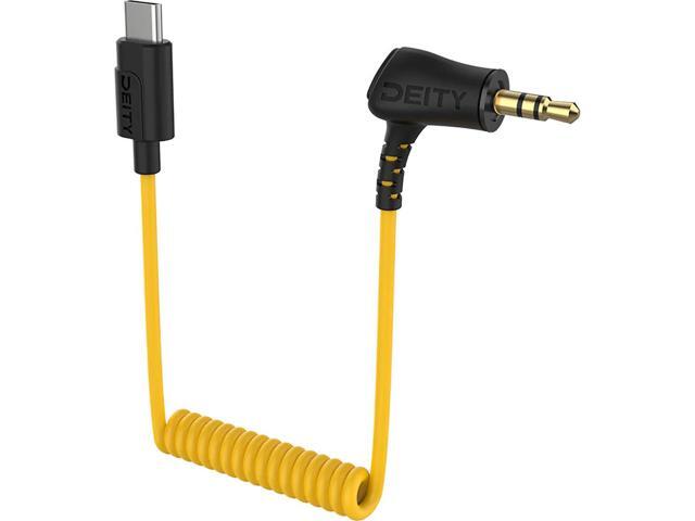 Click here for Deity Microphones C21 3.5mm TRS to USB-C Coiled Au... prices