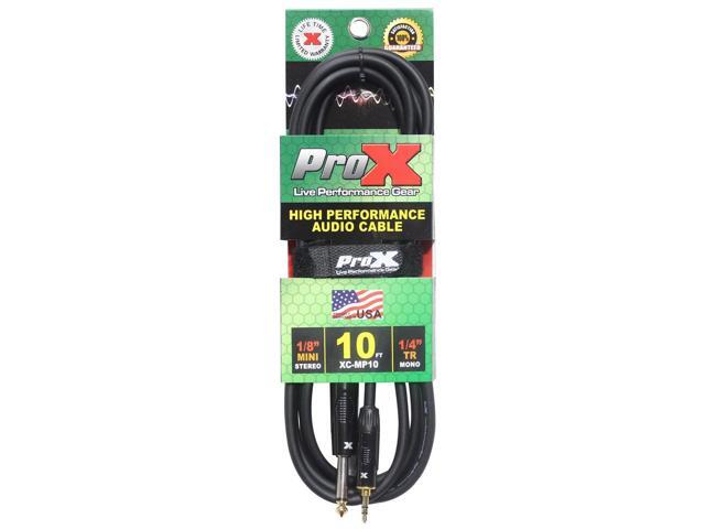 Click here for ProX XC-MP10 10 1/8 (3.5mm) TRS-M Mini to TS-M Unb... prices