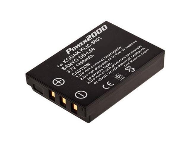 Click here for Power2000 KLIC-5001 3.7V 1850mAh Rechargeable Lith... prices