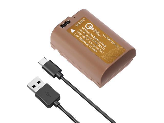 Click here for Green Extreme DMW-BLK22U 16.2Wh 2400mAh USB-C Rech... prices