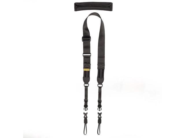 Click here for Cotton Carrier Camera Neck Strap  Black prices