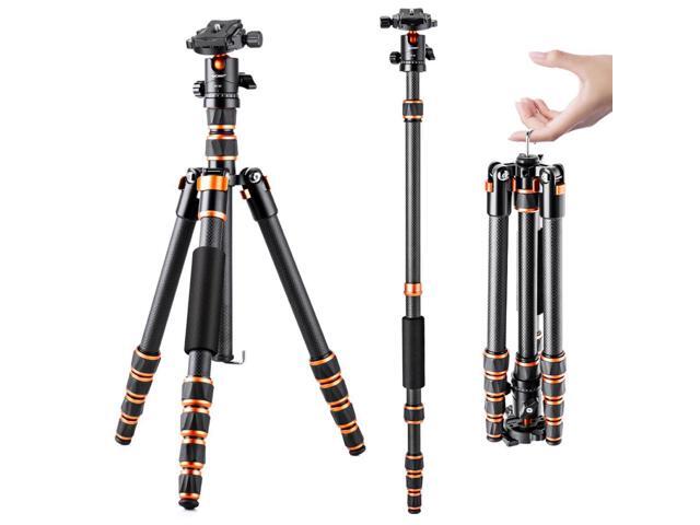 Click here for K & F Concept BA225 5-Section Carbon Fiber Tripod/... prices