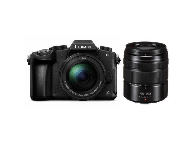 Panasonic LUMIX DMC-G85 Camera w/12-60mm f/3.5-5.6 Lens  45-150mm f/4.0-5.6 Lens