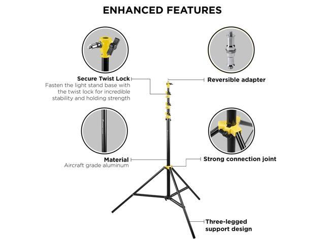 Click here for Flashpoint Pro Air-Cushioned Heavy-Duty Light Stan... prices