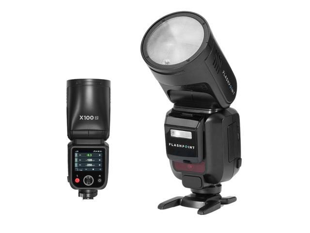 Click here for Flashpoint X100 TTL R2 On-Camera Li-Ion Round Head... prices