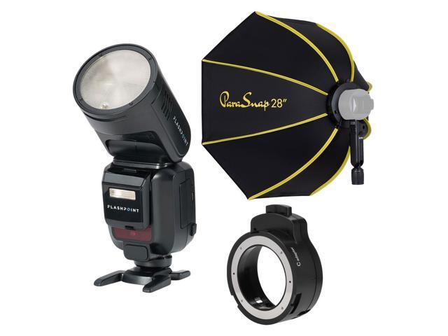 Click here for Flashpoint X100 TTL R2 On Camera Li-on Round Head... prices