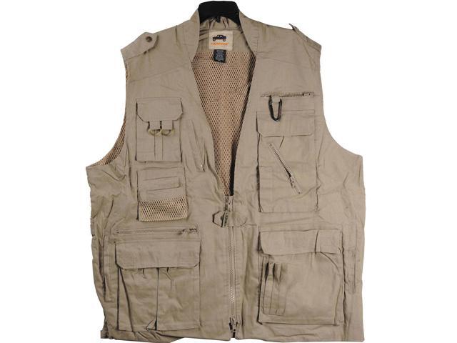Click here for Campco Humvee Safari Photo Vest - Khaki - Medium prices