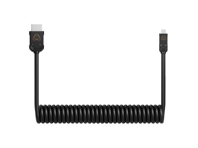 Click here for Atomos 17.7 4K HDMI to Micro-HDMI Coiled Cable  Bl... prices