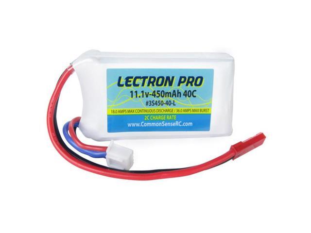 Click here for COMMON SENSE RC Lectron Pro 11.1V 450mAh 40C LiPo... prices