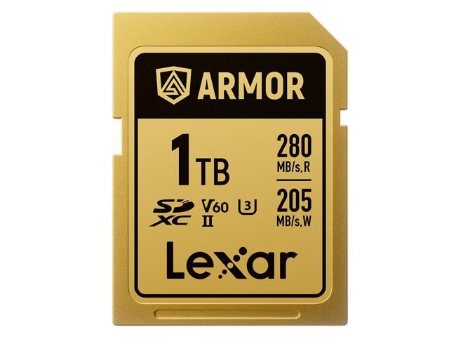 Click here for Lexar ARMOR GOLD 1TB UHS-II V60 SDXC Memory Card prices