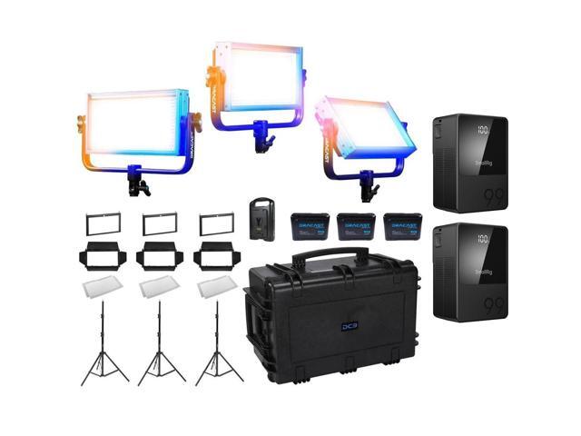 Click here for Dracast Plus Series LED500 30W Bi-Color LED 3-Ligh... prices