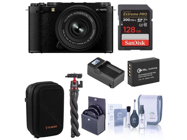 Click here for Fujifilm X-M5 Mirrorless Camera with XC 15-45mm f/... prices