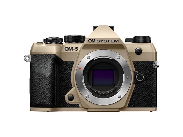 Click here for OM SYSTEM OM-5 Mark II Mirrorless Camera  Sand Bei... prices