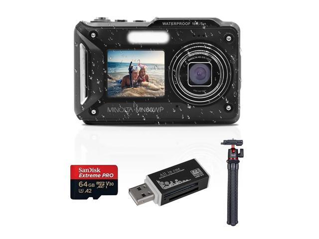 Click here for Minolta MN60WP 48MP 4K Ultra HD Dual LCD Screen Wa... prices