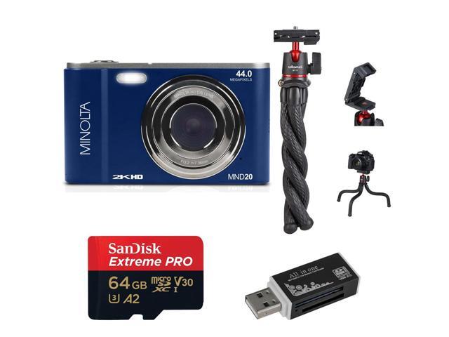 Click here for Minolta MND20 44MP 2.7K Quad HD Digital Camera  Bl... prices