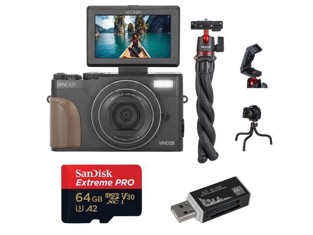 Click here for Minolta MND35 64MP 4K Ultra HD Wi-Fi Digital Camer... prices