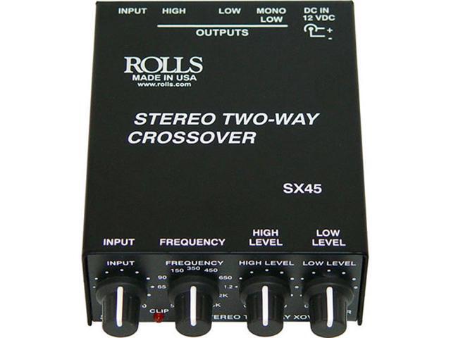 Click here for Rolls SX45 Stereo Two Way Crossover with Mono Sub... prices