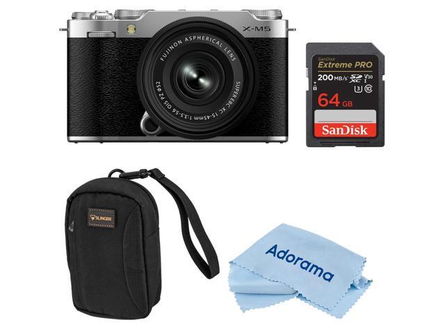 Click here for Fujifilm X-M5 Mirrorless Camera with XC 15-45mm f/... prices
