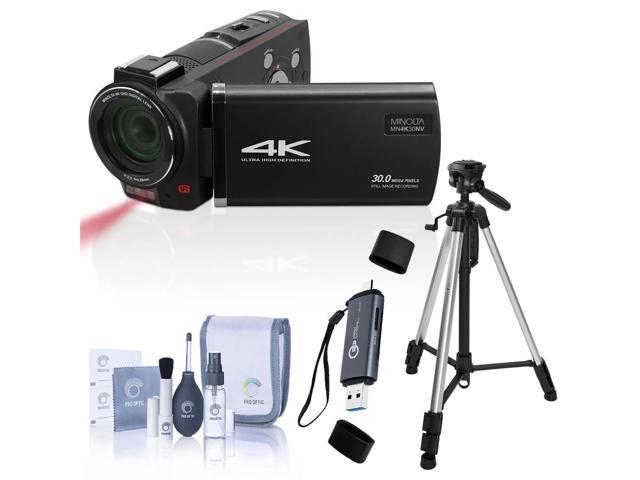 Click here for Minolta MN4K30NV 4K UHD 30MP 3 Touch Camcorder  Bl... prices